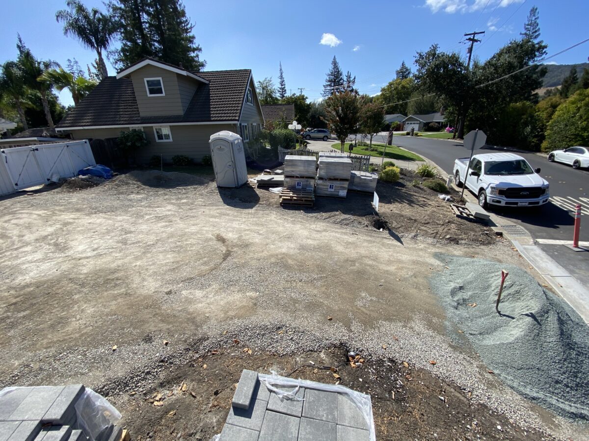 Danville Front Yard Transformation Featuring Yardzen Design - FG Pavers ...