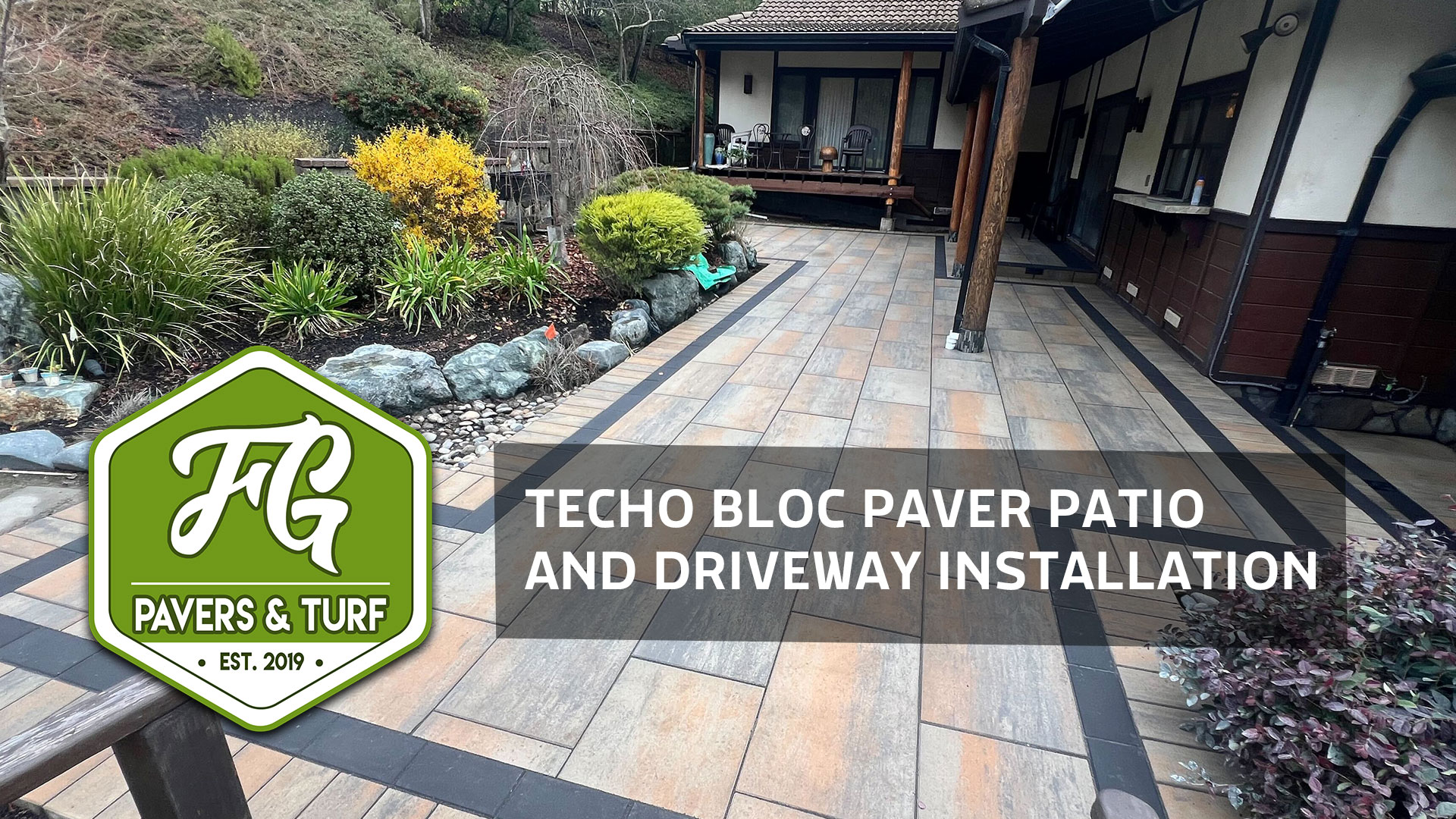 Techo Bloc Paver Patio and Driveway Installation in Lafayette, CA - FG ...